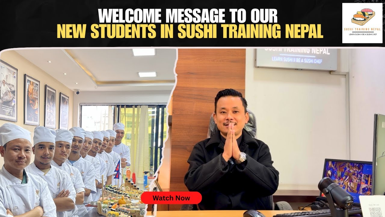 🙏 😇 Welcome To Sushi Training Nepal 😇🙏